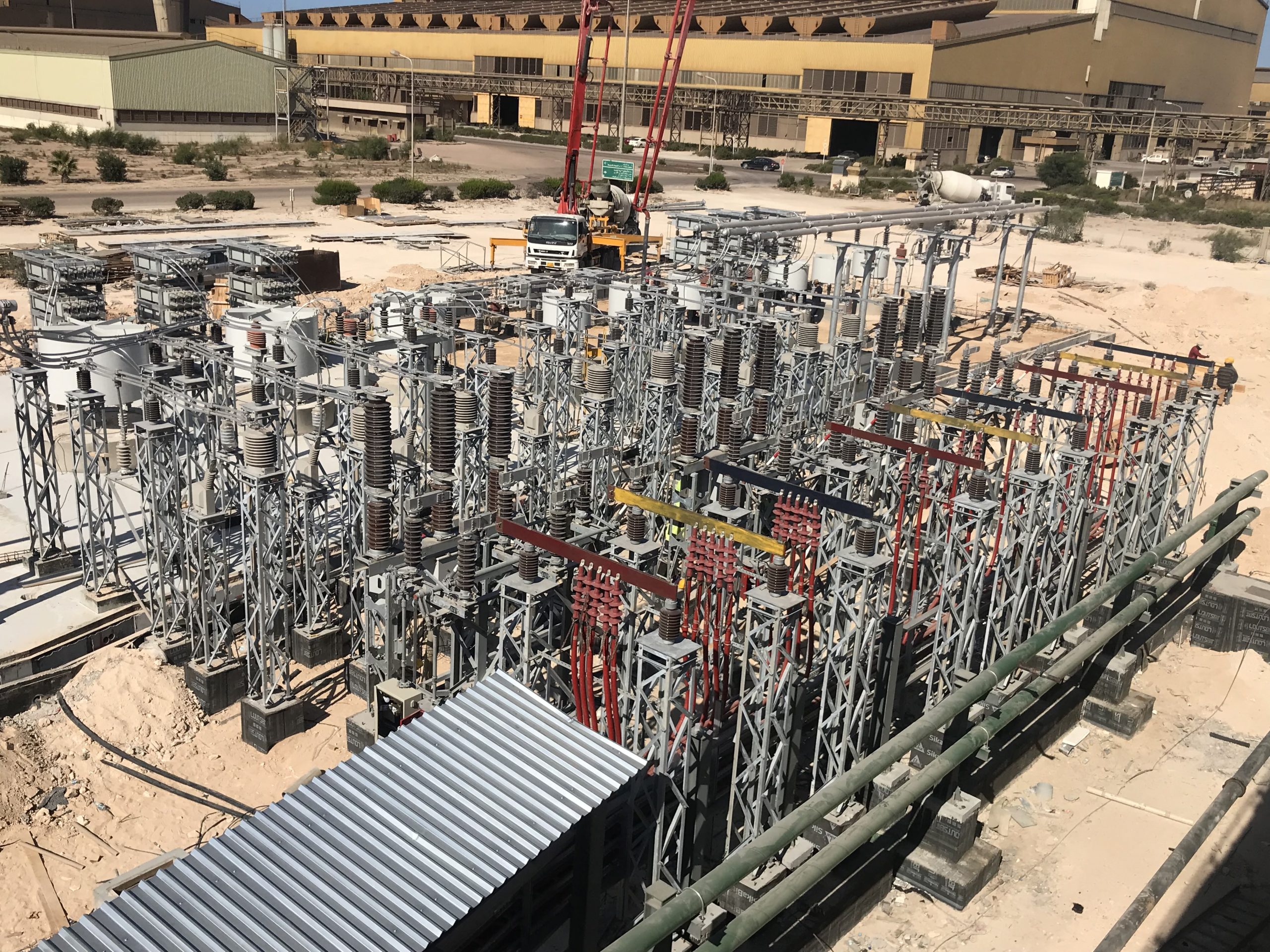 LİBYA - LISCO DEMİRÇELİK MONTAJ VE TEST DEVREYE ALMA - LOCUS Enerji